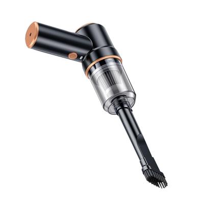 China Mini Handheld Car Vacuum Cleaner 0.5kg Cordless Wet Dry Rechargeable ABS for sale