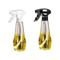 China PP Plastic Spray Bottle 200ml Home Kitchen Olive Oil Vinegar Sprayer Cooking Barbecue for sale