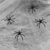 China Polyester Spider Web Cotton Thread Haunted House Decoration for Halloween Party Props for sale