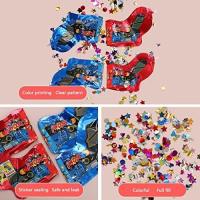 China Autoinflation Inflatable Confetti Gun 17x14.5cm Plastic Party Toy for Gender Reveal Birthday Wedding for sale