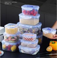 China 3pcs Airtight Plastic Storage Box Set for Multi-functional Food Storage Containers for sale