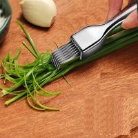 China 430 Stainless Steel Scallion Shredder Knife 15.7cm Fruit Vegetable Slicer for Commercial Kitchen for sale
