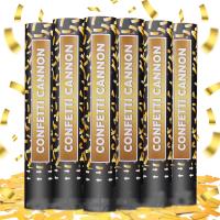 China 40cm Multicolor Biodegradable Party Popper Confetti Cannons Handheld Celebration for sale