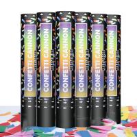 China 40cm Multicolor Biodegradable Party Popper Confetti Cannons Handheld Celebration for sale