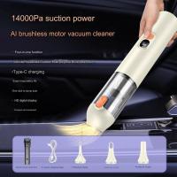China Cordless Brushless Motor Car Vacuum Cleaner 1400Pa 5000mAh All-in-1 Emergency Kit for sale