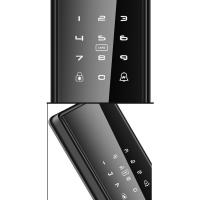 China Outdoor Security Digital Door Handle with Tuya Ttlock and Fingerprint Recognition for sale