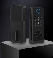 China Digital Smart Lock Keyless Entry Fingerprint Password RFID Card Key 5-in-1 for Wood Steel Door for sale