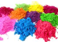 China Rainbow Run Corn Starch 100g Bag 13x18cm Coloured Starch for Festival Holi Party for sale