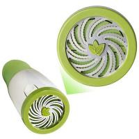 China White Green Vegetable Chopper Herb Grinder Spice Mill 16x7cm Stainless Steel Blade Parsley Shredder for sale