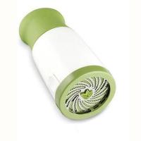 China White Green Vegetable Chopper Herb Grinder Spice Mill 16x7cm Stainless Steel Blade Parsley Shredder for sale