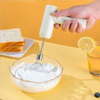 China Stainless Steel Automatic Wireless Rechargeable Egg Beater for Kitchen Cakes Desserts for sale