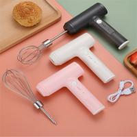 China Stainless Steel Automatic Wireless Rechargeable Egg Beater for Kitchen Cakes Desserts for sale