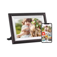 China 10 Inch WiFi Digital Photo Frame 16GB Cloud Video Download Frameo LCD Picture Frame for sale