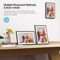 China 10 Inch WiFi Digital Photo Frame 16GB Cloud Video Download Frameo LCD Picture Frame for sale
