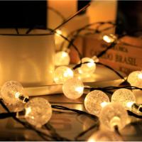 China PVC Warm White Clear Vintage Bulbs Garland Lights 5m to 102m for Fairy Wedding Decoration for sale