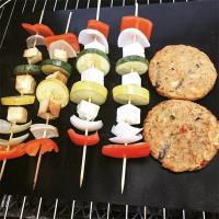 China Non Stick BBQ Grill Mat 40x33cm Fireproof Fiberglass Baking Mat for Cooking for sale