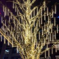 China Falling Rain Fairy LED String Lights Cube Design 0.5kg Holiday Party Home Decoration for sale