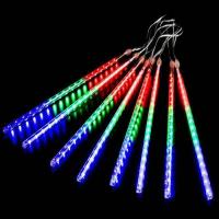 China Falling Rain Fairy LED String Lights Cube Design 0.5kg Holiday Party Home Decoration for sale