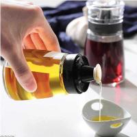 China 170ml Sealed Leakproof Oil Bottle Glass Kitchen Oil Dispenser 8x14.5cm for Home Cooking for sale