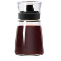 China 170ml Sealed Leakproof Oil Bottle Glass Kitchen Oil Dispenser 8x14.5cm for Home Cooking for sale