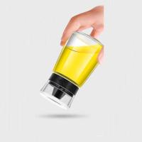 China 170ml Sealed Leakproof Oil Bottle Glass Kitchen Oil Dispenser 8x14.5cm for Home Cooking for sale