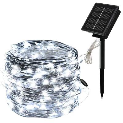 China Christmas Wedding String Lights 7-102m Waterproof Warm White Battery/USB/Solar Operated for sale