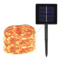 China Christmas Wedding String Lights 7-102m Waterproof Warm White Battery/USB/Solar Operated for sale