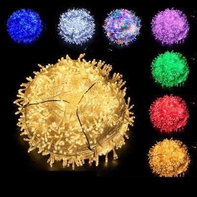 China Dream Color Christmas LED String Lights 10m 100 LEDs PVC Waterproof Addressable Decorative for sale