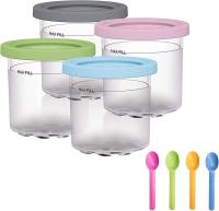 China 4 Pcs 600ml Reusable Ice Cream Containers for NC299AMZ NC300s Series 11.4cm for sale