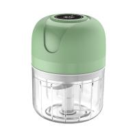 China Wireless Electric Garlic Masher Press Mincer 94x94x118mm Vegetable Fruit Slicer for sale