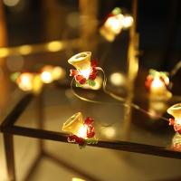 China Fairy Star Lights LED String Black Christmas Lights Decorations with Customized Logo for sale