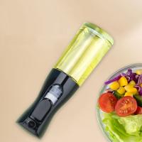 China White Glass Oil and Vinegar Dispenser 19.5cm Kitchen Accessories for BBQ Cooking Tools for sale