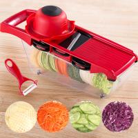 China 10 in 1 ABS Vegetable Grater and Slicer Set 32x11.5x10 cm for Fruits and Vegetables for sale