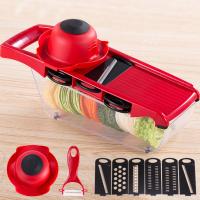 China 10 in 1 ABS Vegetable Grater and Slicer Set 32x11.5x10 cm for Fruits and Vegetables for sale