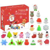China Christmas Countdown Calendar Blind Box Set 24 Day Holiday Xmas Gift for Kids Toddlers Party Favor 0.7kg for sale