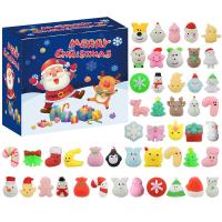 China Christmas Countdown Calendar Blind Box Set 24 Day Holiday Xmas Gift for Kids Toddlers Party Favor 0.7kg for sale