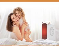 China Portable Electric Space Heater Fan 0.65kg Mini Heater for Car Home Office Use for sale