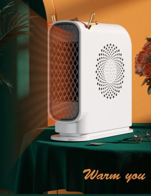 China Portable 500W Mini Desktop Retro Electric Heater for Indoor Winter Use for sale