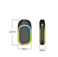 China USB Rechargeable Hand Warmer Power Bank 5000mAh Portable Heater for Outdoor for sale