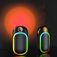 China USB Rechargeable Hand Warmer Power Bank 5000mAh Portable Heater for Outdoor for sale