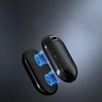 China Custom Logo C308 Magnetic Two Pack Hand Warmer Ultra Thin and Rechargeable for sale