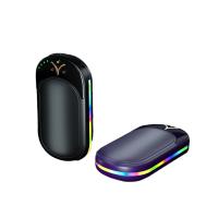 China Mini USB Rechargeable Hand Warmer 5000mAh Portable Power Bank for Bedroom Travel for sale