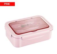 China PP5 1400ml BPA Free Lunch Box with Spoon Fork Microwave Freeze Safe for Kids Adults for sale