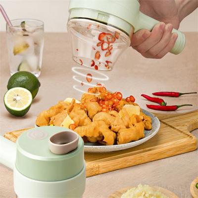 China Multifunctional Electric Garlic Stirrer ABS Stainless Steel 17x9.5x8cm Automatic Garlic Puree Machine for sale