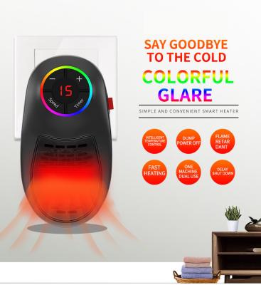 China 0.5kg Plug-in Wall Heater Portable Electric Heater for Garden Small Home Winter 500W for sale