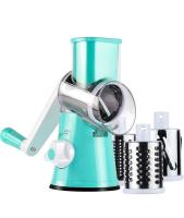 China Top Seller Fruit Vegetable Rotary Grater Stainless Steel Multi-Function Slicer Cutter for sale