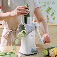 China Multifunctional 5 in 1 Vegetable Chopper Slicer with Rotary Drum Type Grater Shredder for sale