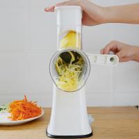 China Multifunction 5 in 1 Rotary Vegetable Chopper Grater ABS AS Rubber 23x12x27cm for sale