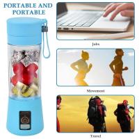 China Electric Juicer Portable Liquidizer Blender USB Juice Machine Personal Fruit Extractor for sale