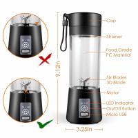 China Electric Juicer Portable Liquidizer Blender USB Juice Machine Personal Fruit Extractor for sale